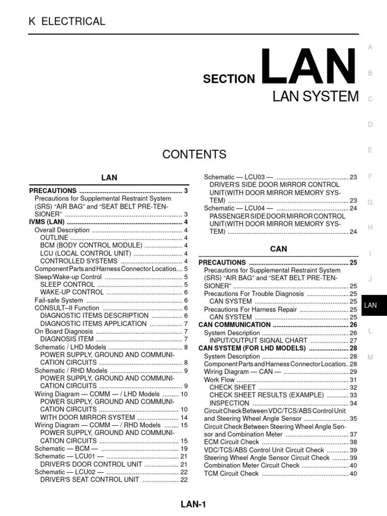 lan | PDF | Airbag | Seat Belt