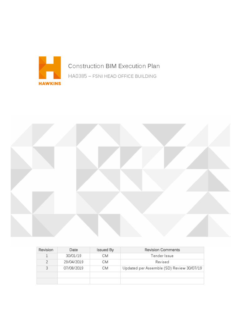 BIM Execution Plan for FSNI Building | PDF | Building Information ...