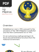 BSP Functions and Roles Overview | PDF | Foreign Exchange Reserves | Money