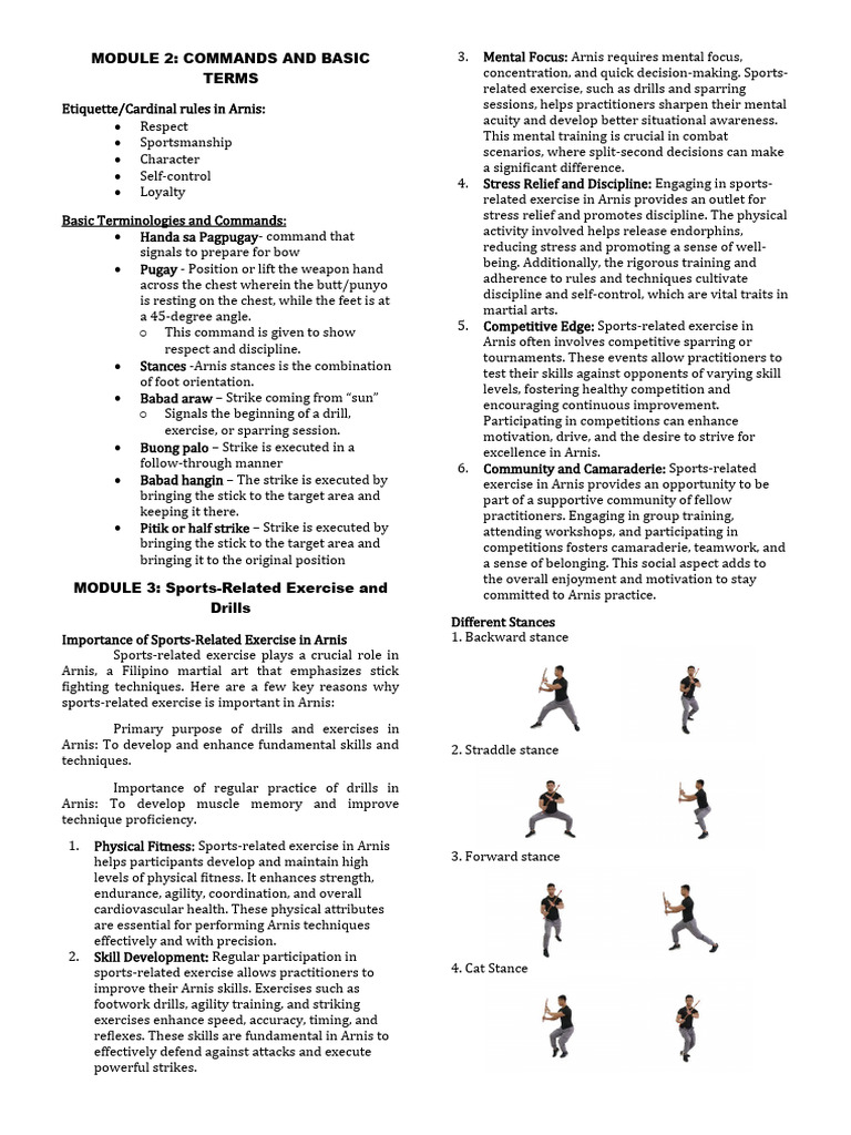 Module 2 Pe 103 | PDF | Disciplines