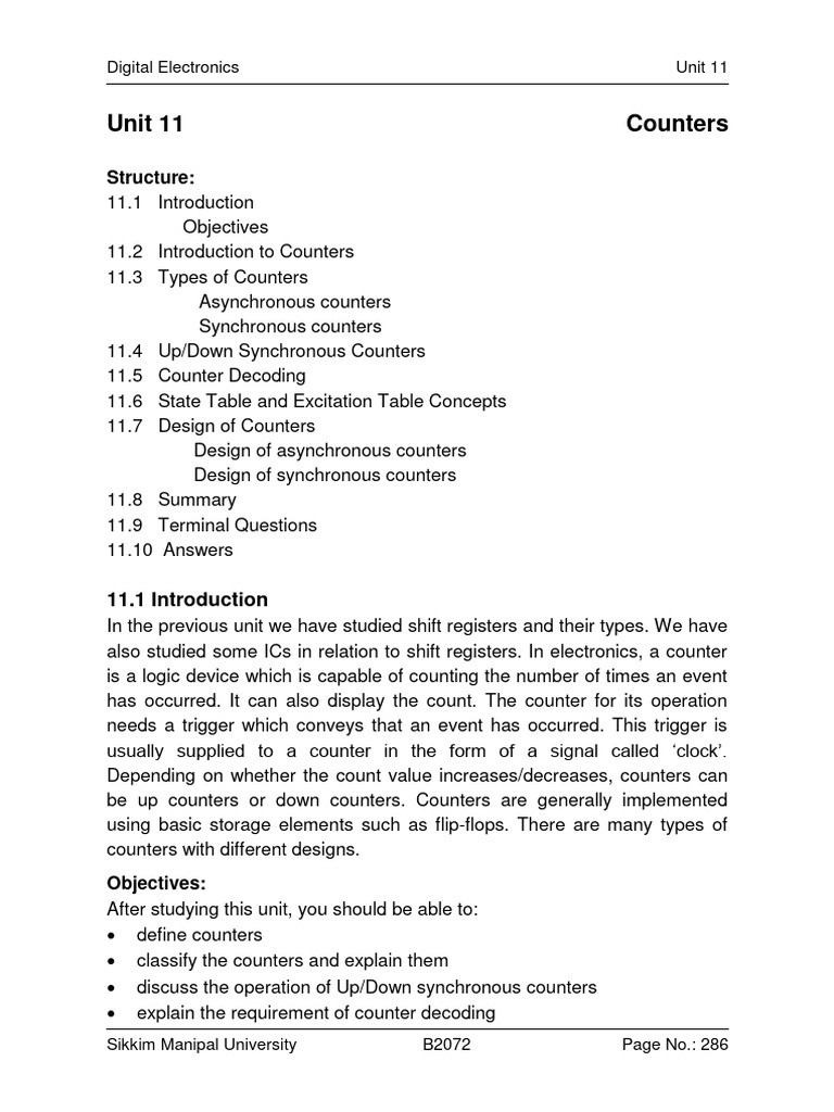 BIT102 SLM Library - SLM - Unit 11 | PDF | Logic Gate | Digital Electronics