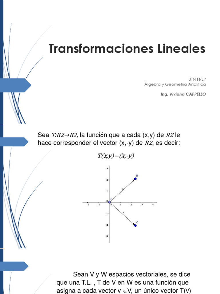 10-Transformaciones Lineales | PDF