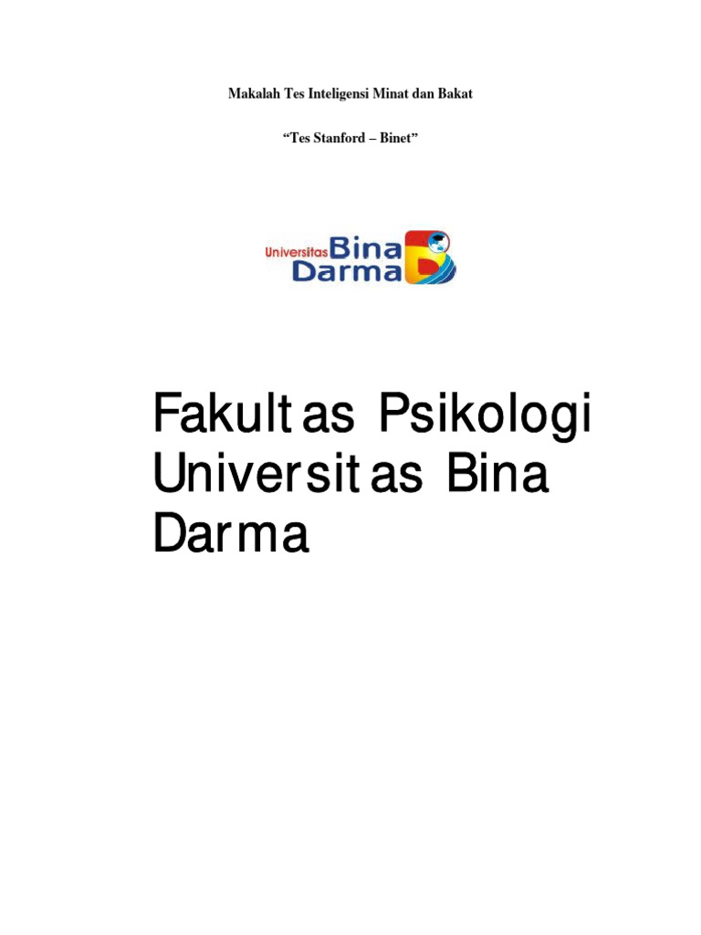 Tes Binet | PDF