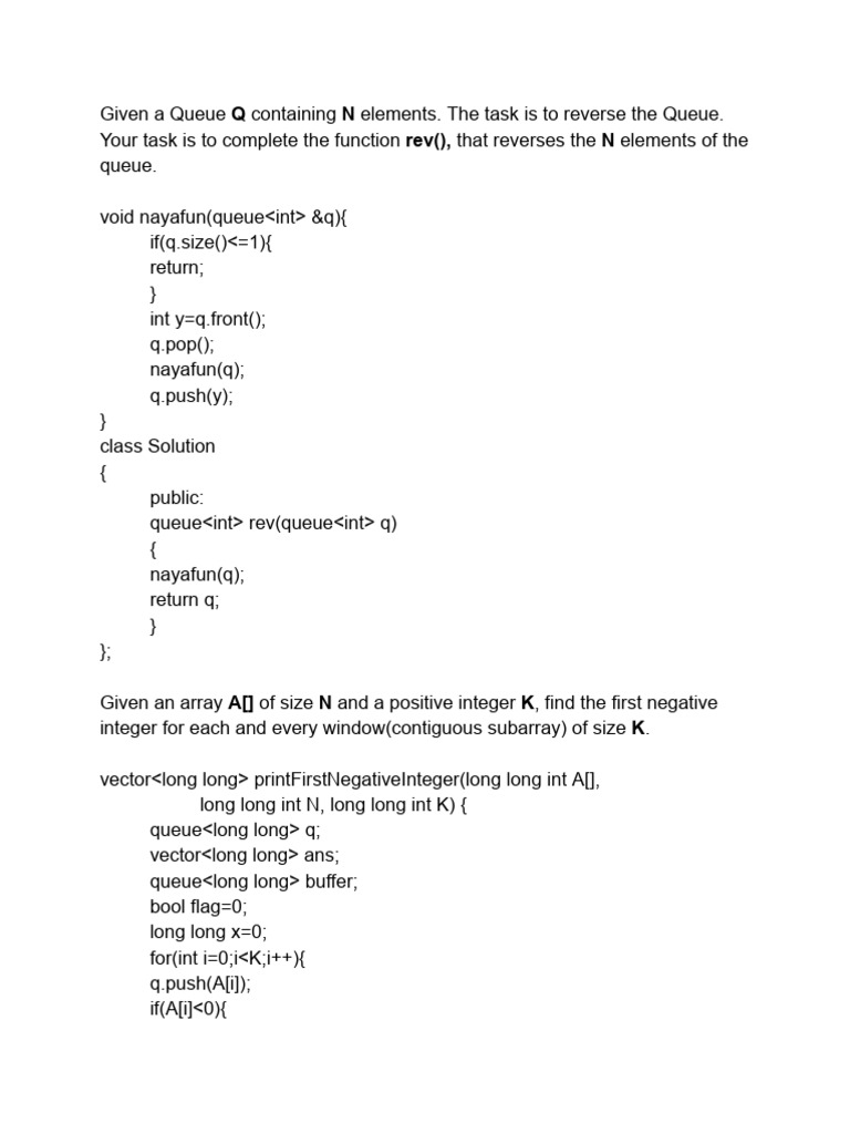 Queue | Download Free PDF | Queue (Abstract Data Type) | C++