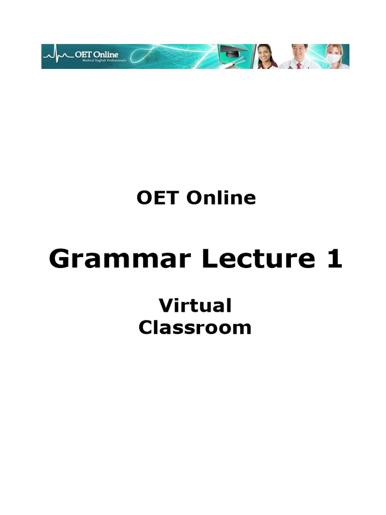 Grammar-course1-Lecture 1 | PDF | Syntax | Language Mechanics