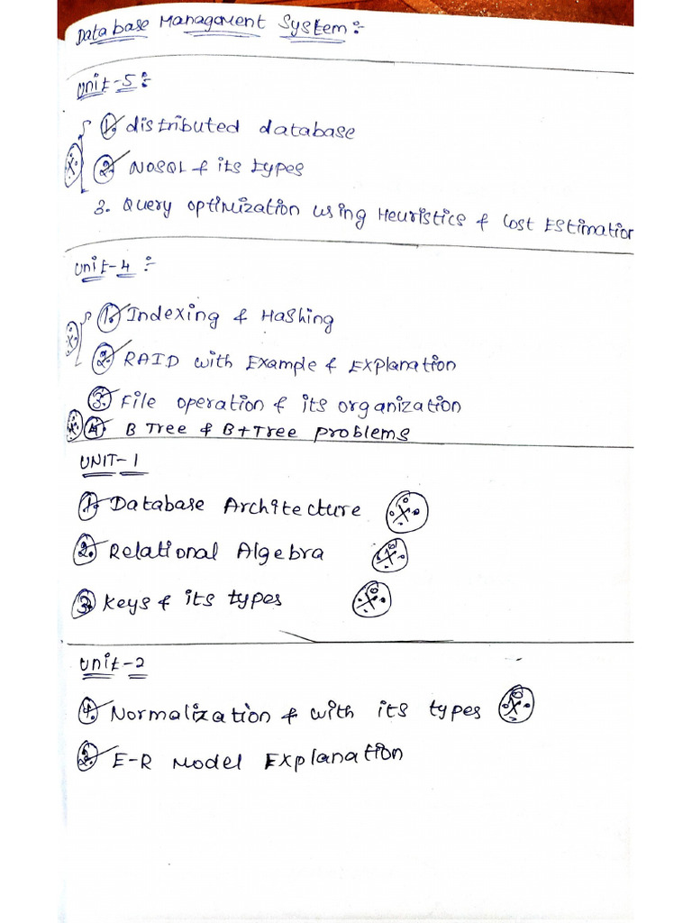 DBMS Notes 1 | PDF
