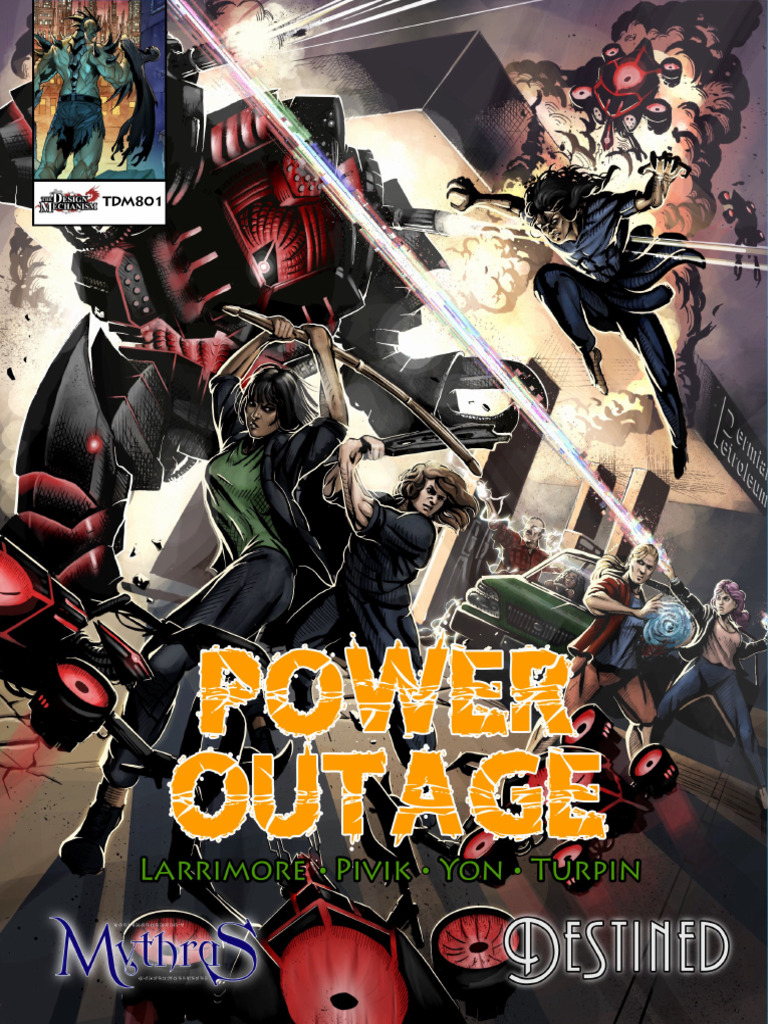 Mythras - [The Design Mechanism] - Destined - Power Outage [TDM801][OEF ...