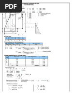 Perhitungan Bronjong: 1. Data Perencanaan 1.1 Dimensi | PDF