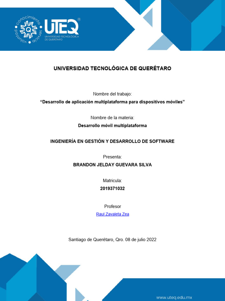 Portada UTEQ Enero-Diciembre 2022 | PDF | Residuos | Laboratorios