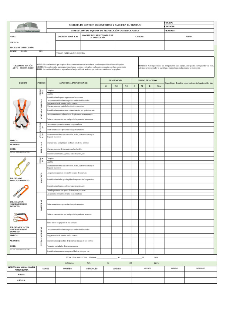 CCM-SGSST-006 Inspeccion de Epcc | PDF