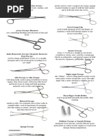 Major Basic Set (Operating Room Instruments) | PDF | Surgery | Medical ...