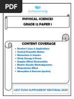 GR 11 Physical Sciences 3 in 1 Extracts | PDF | Stoichiometry | Mole (Unit)