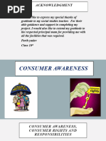 Class 10 Project on Consumer Awareness 6 | PDF | Consumer Protection ...