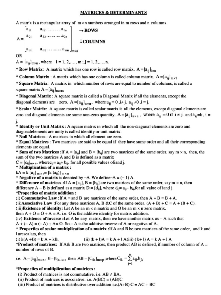 Adobe Scan 02 Apr 2024 | Download Free PDF | Matrix (Mathematics) | Determinant