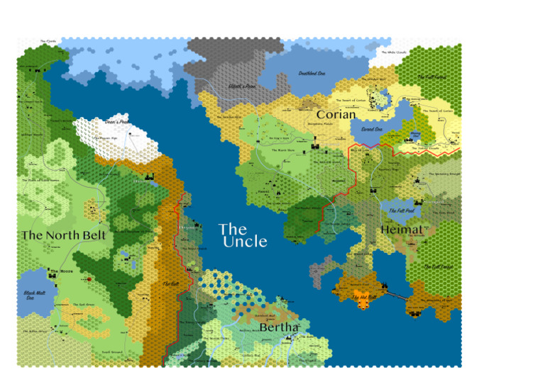 DND Map | PDF