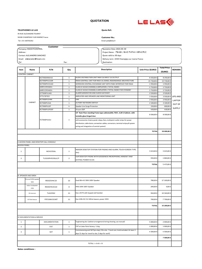 Paga Intercom System - 20240530 | PDF | Amplifier | Telecommunications