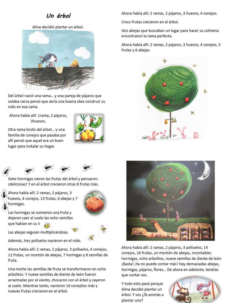 Cuento - Un Árbol PDF | PDF