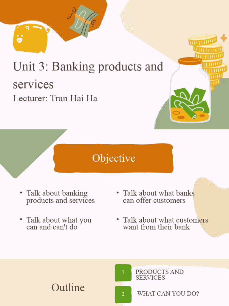 Unit 3 - English For Banking & Finance 1 | PDF | Transaction Account ...