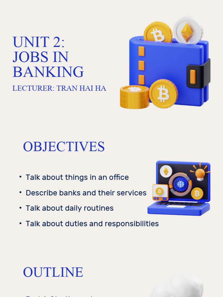 Unit 2 - English For Banking & Finance 1 | PDF | Banks | Interest