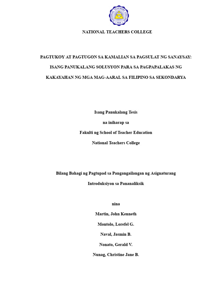 Group 7 Manuscript | PDF