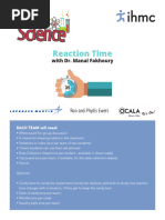 AQA GCSE Reaction Time Practical Guide | PDF