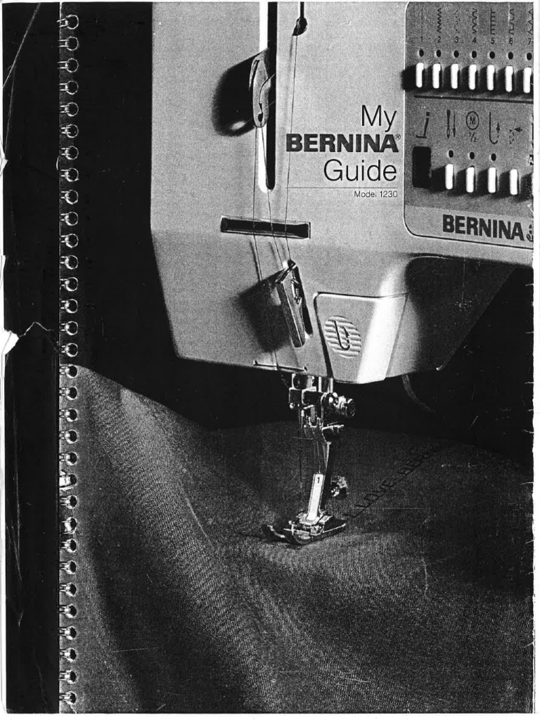 BERNINA Model 1230 Manual | PDF