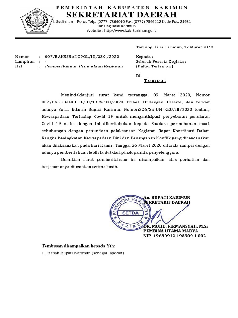 Surat Undg Peserta Revisi Kegiatan - Copy-Dikonversi | PDF