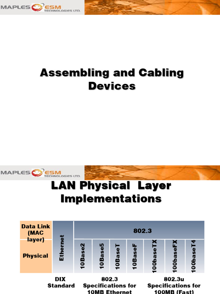 Cables | PDF | Ethernet | Computing