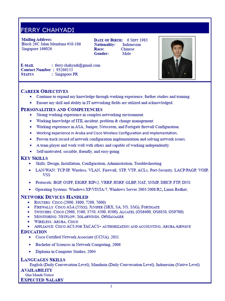 Network Engineer - Security Engineer | PDF | Computer Network | Firewall (Computing)