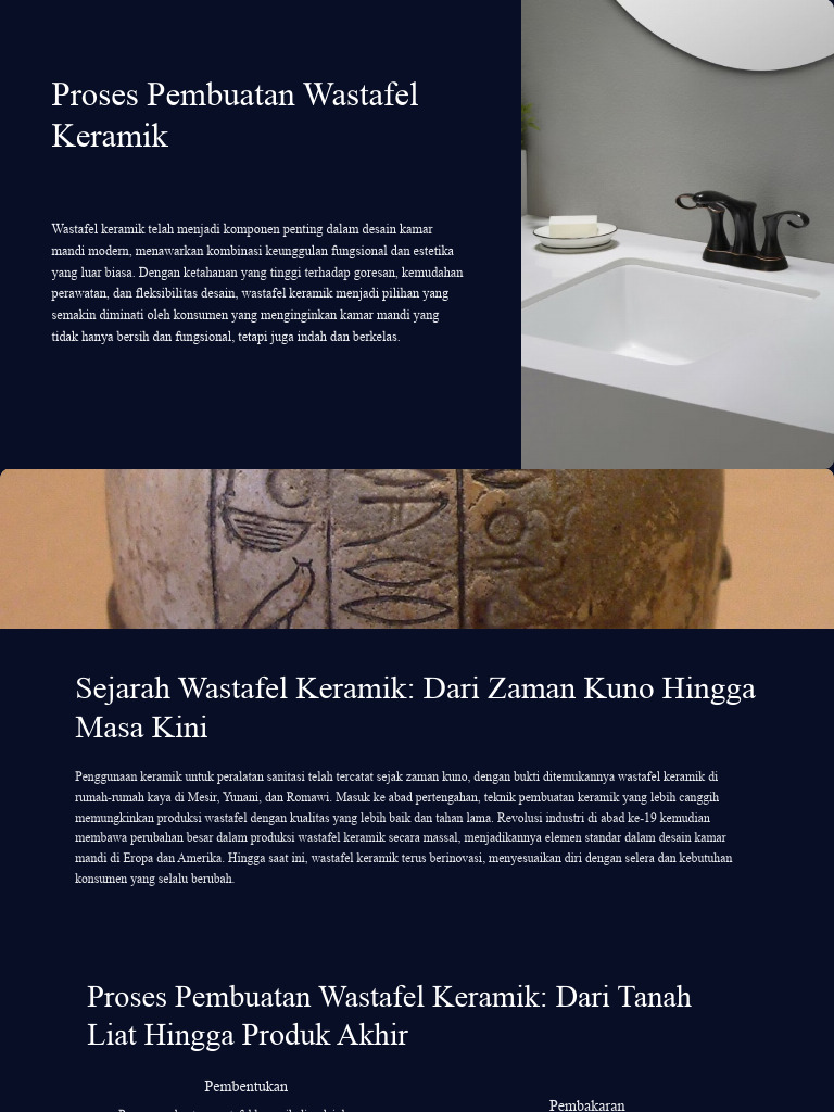 Wastafel Keramik | PDF