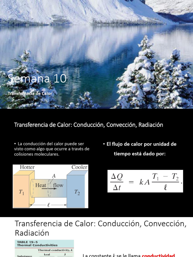 SEMANA 10 1Transferencia de calor | PDF | Transferencia de calor ...