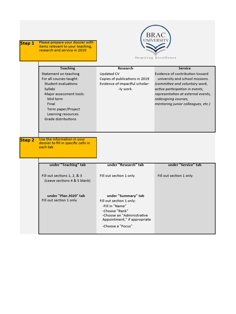 APA Form for Academic Employees 2019 | PDF | Evaluation | Information