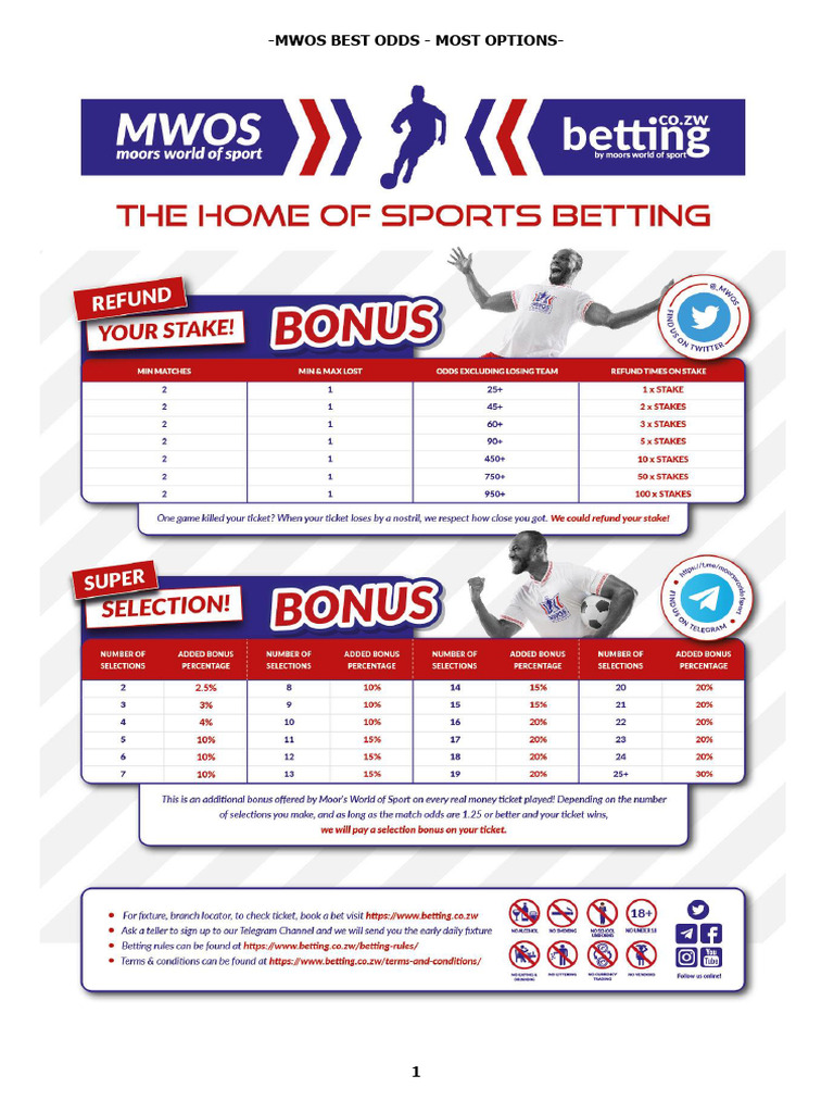 Mwos Wednesday Fixtures-1 | PDF | Professional Sports Leagues | Sports