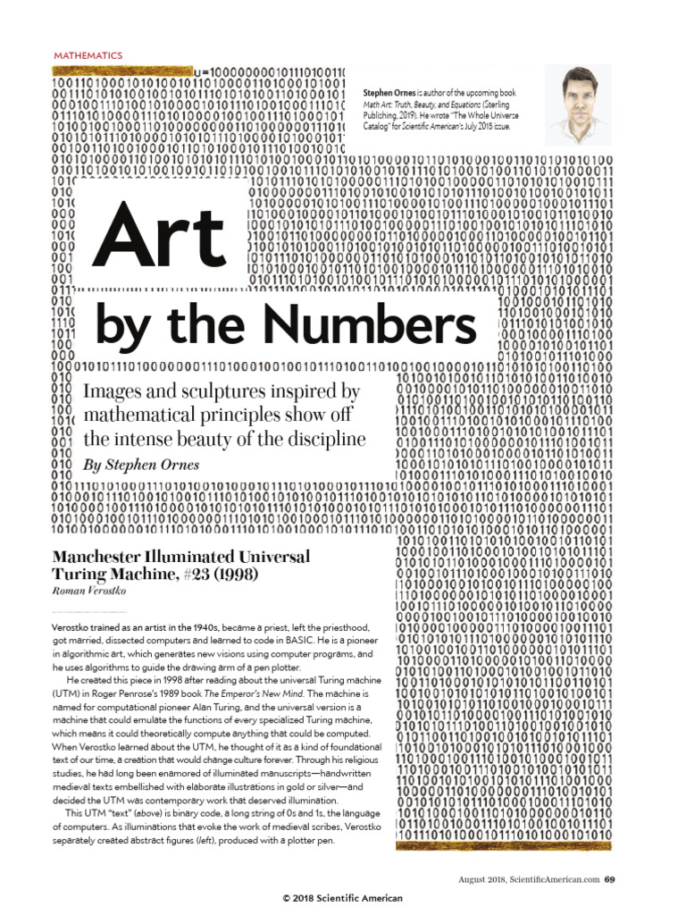 Art by The Numbers - Images and Sculptures Inspired by Mathematical ...
