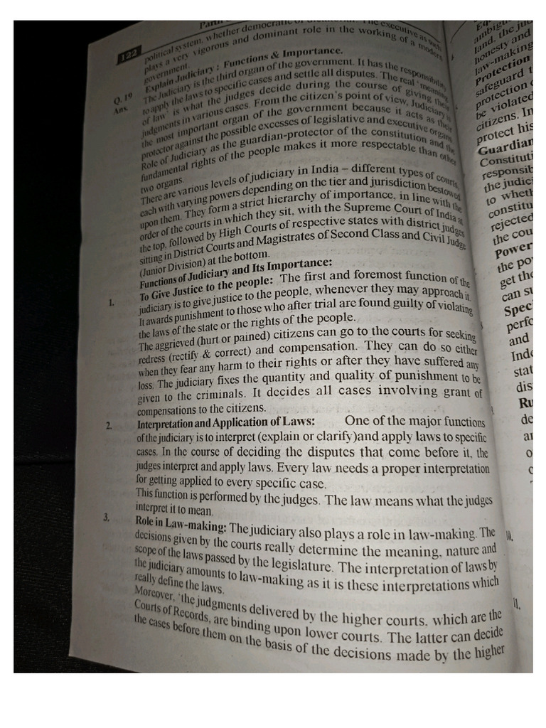 Q1 Paper 1 Pol Sci | PDF