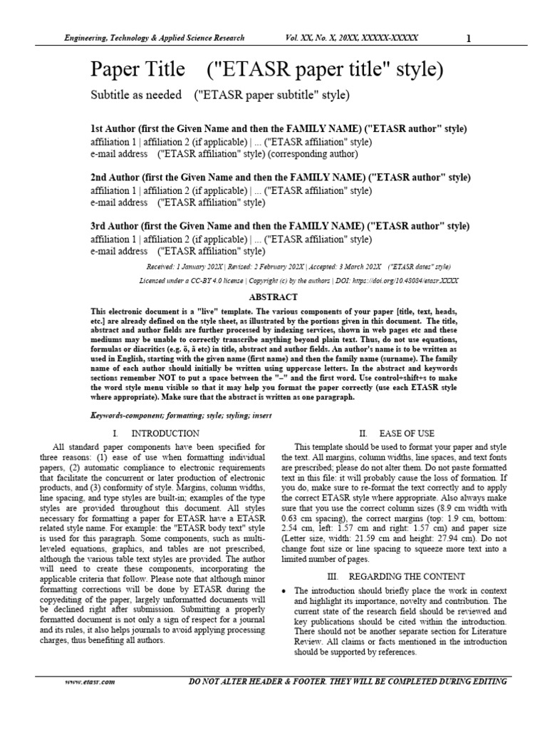 Etasr Template-Oth | PDF | Citation | Bracket