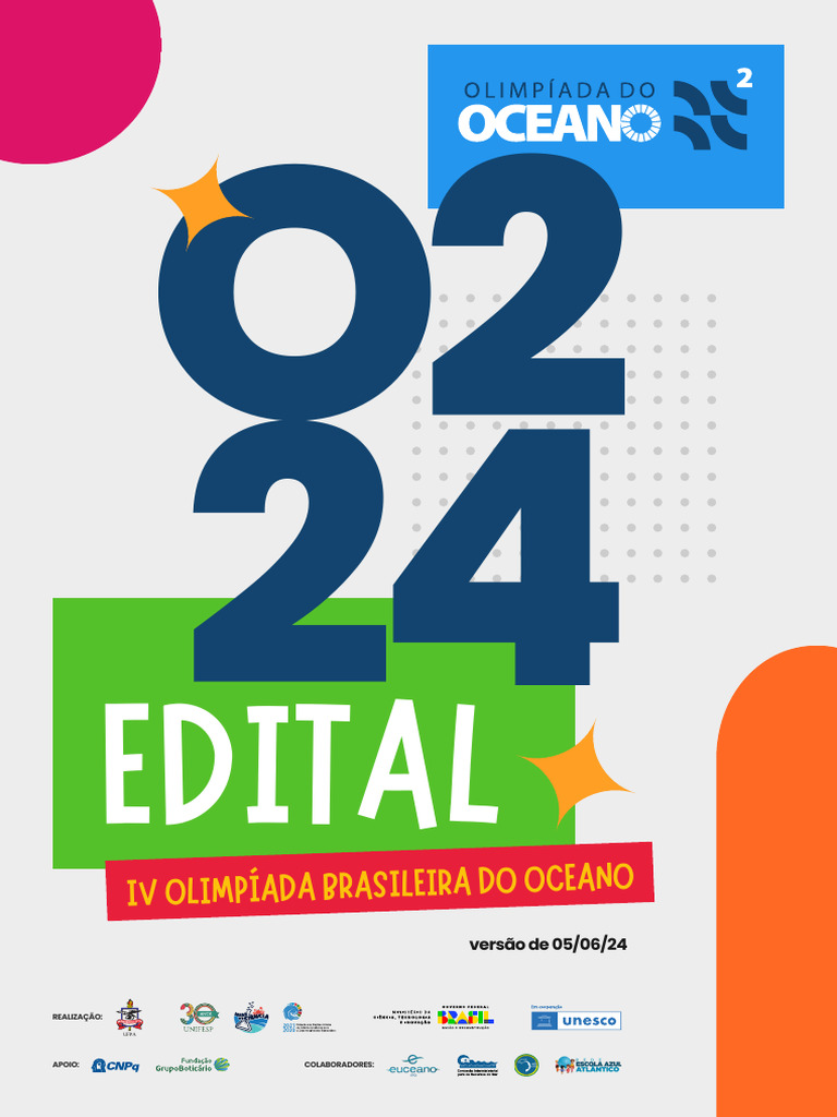 Edital O2 2024 | PDF | Brasil | Science