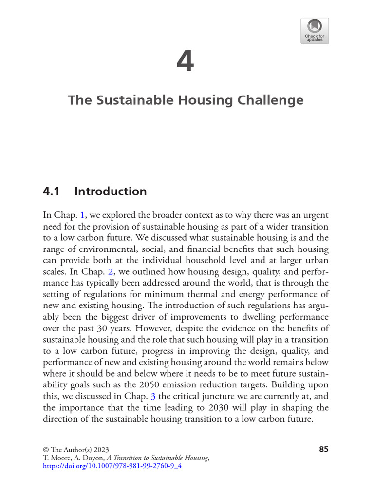 The Sustainable Housing Challenge | PDF | Sustainability | Green Building