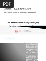 Cheque Leaf | PDF | Cheque | Payments