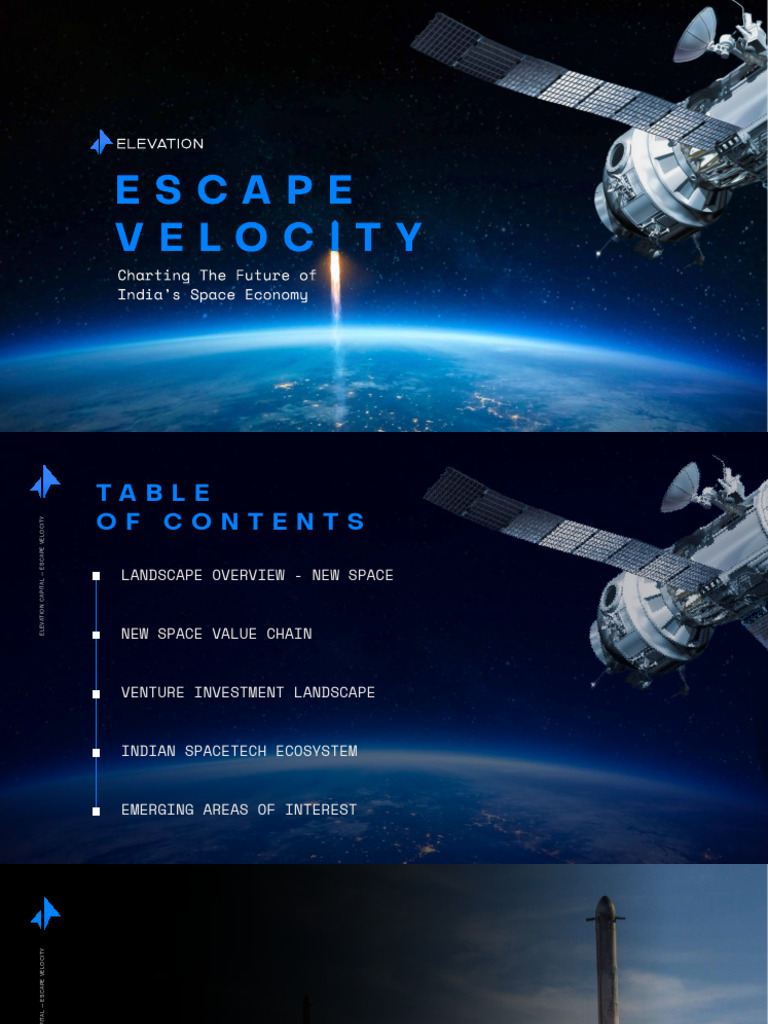 Escape Velocity Charting The Future of India's Space Economy | Download ...