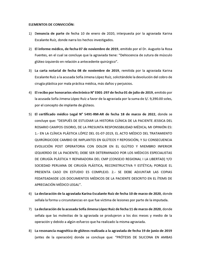 Elementos de Convicción - T3 | PDF | Enfermedades y trastornos | Medicina