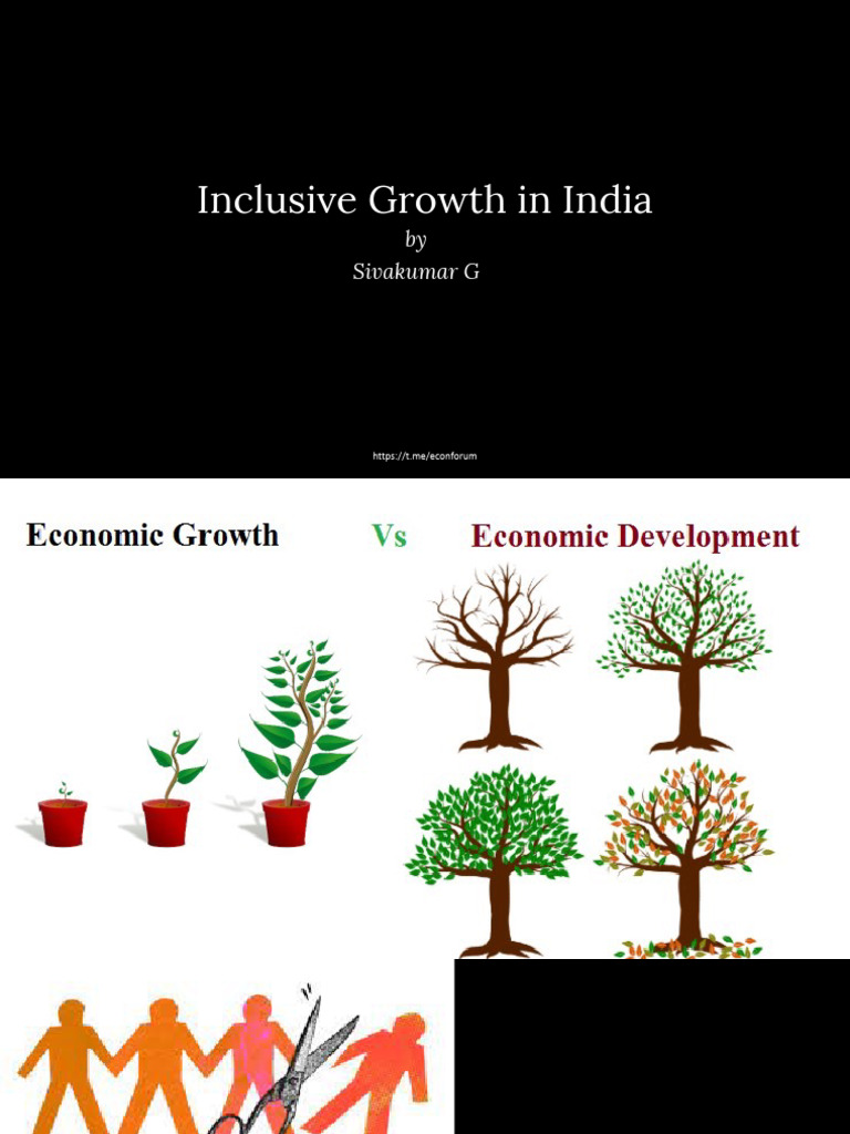 Inclusive Growth in India | PDF | Poverty | Poverty & Homelessness