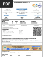 Irctc Sample Ticket Format | PDF | Identity Document | Transport