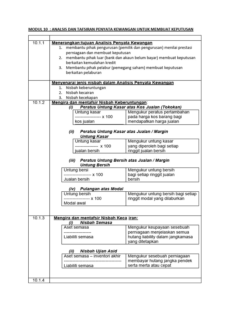 Nota Form 5 Baru | PDF