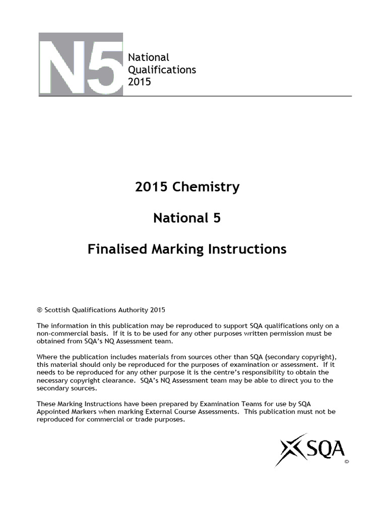 (253168) Mi N5 Chemistry All 2015 | PDF | Oxide | Sets Of Chemical Elements