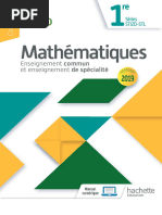 Manuel Maths Barbazo Spécialité Tle - Hachette 2020 | PDF