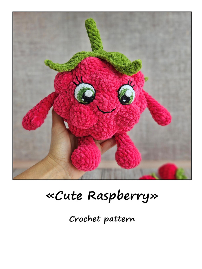 Raspberry Pattern | PDF | Crochet | Yarn