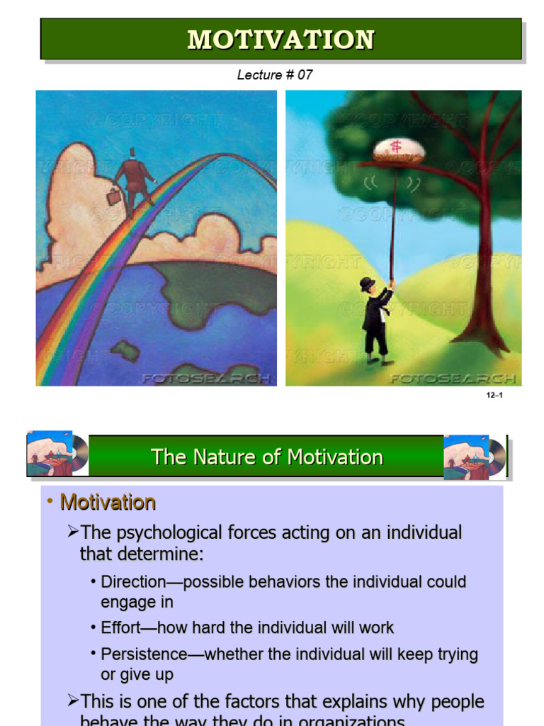 MOTIVATION | PDF | Motivational | Motivation