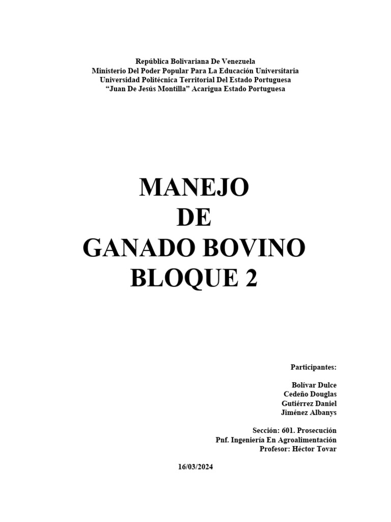 MANEJO BLOQUE 2 | PDF | Tuberculosis | Infección