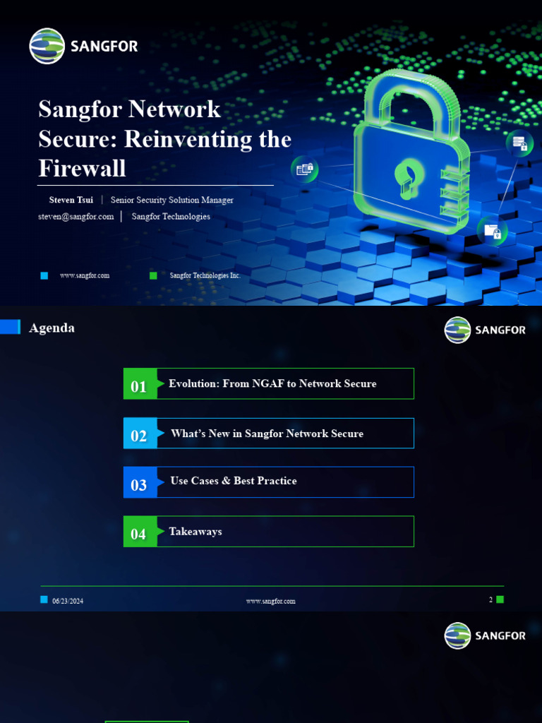 Introducing Sangfor Network Secure-Reinventing The Firewall - v2 - 20230829 | Download Free PDF ...